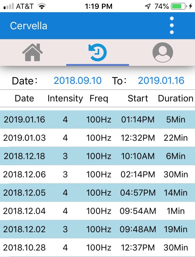 Clinician info : Cervella Cranial Electrotherapy Stimulator